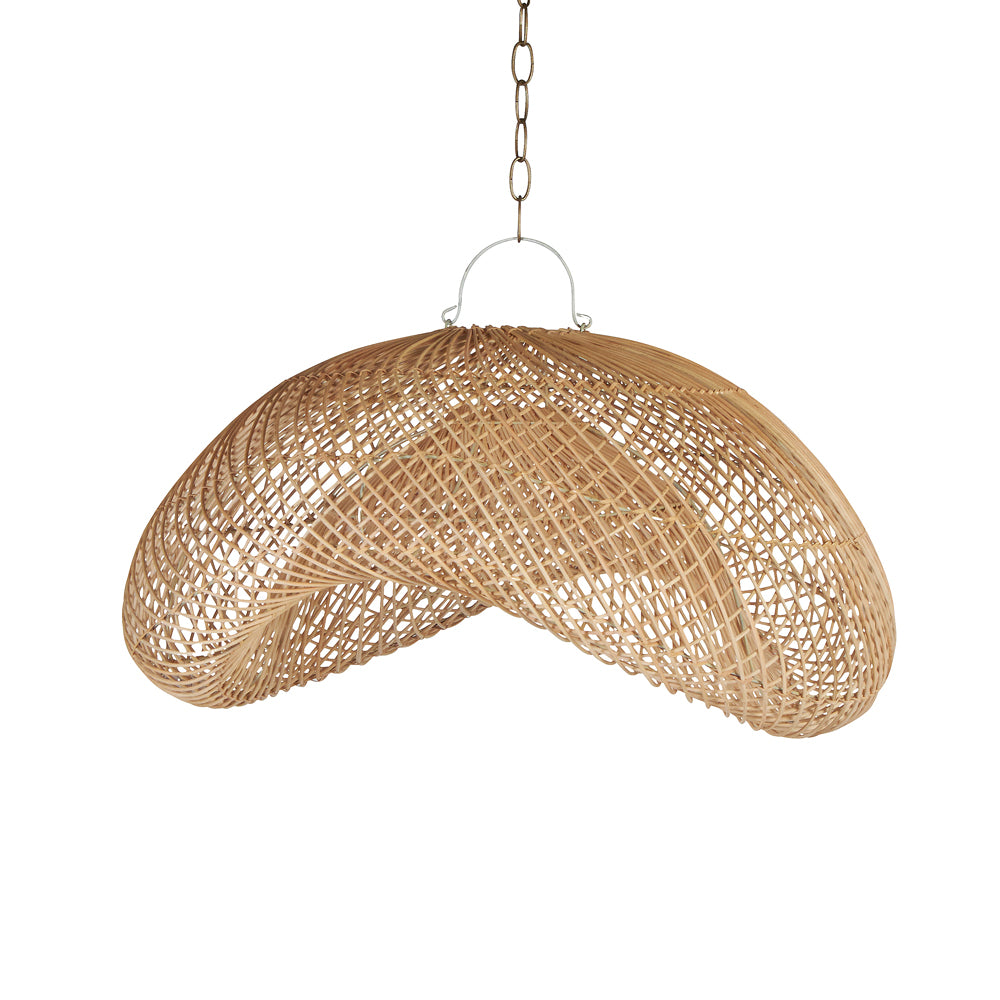 Portobello Rattan Lamp Shade | Natural Lighting Accent – Casachicstore